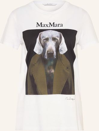 Max Mara T-Shirt Calca weiss