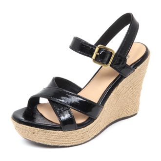UGG W Jackilyn Keilsandalette Schuh - - Shoes - Damen - Schwarzk - 41 EU