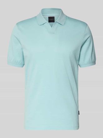 Bugatti Regular Fit Poloshirt mit Strukturmuster