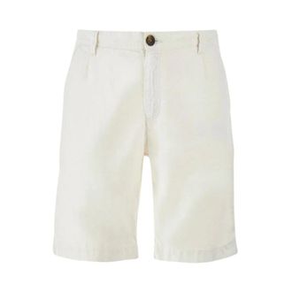 La Martina Bermuda Regular Fit Blanche - Homme - Shorts - Blanc - Taille: W33