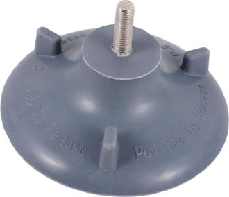 DOITOOL Toilettengriff Gummifu&szlig; Ersatz Mit Saugnapf rutschfest F&uuml;r Duschstuhlf&uuml;&szlig;e Badezimmerzubeh&ouml;r Grau Abnehmbar