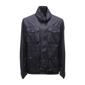 Blauer Homme, Vestes, Bleu, Taille: S Blouson Foderato