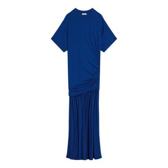 Ferragamo Langes Damenkleid Eleganter Stil - - Dresses - Damen - Blau - XS