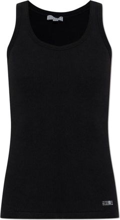 Maison Margiela Femme, Tops, Noir, Taille: 42/44 FR Top de la collection Underwear