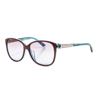 Swarovski Eckige Acetat-Sonnenbrille - - Accessories - Damen - Lila - ONE SIZE