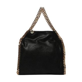 Stella McCartney Chain Trim Tote Bag - - Bags - Damen - Schwarzk - ONE SIZE