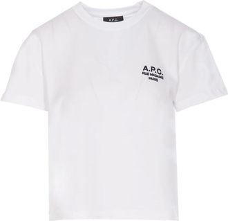 A.P.C. A.p.c., Femme, Tops, Blanc, Taille: 40 FR T-shirts et Polos Blancs