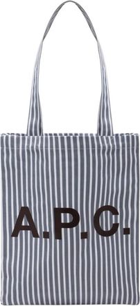 A.P.C. Lou Tote - - Bags - Damen - Blau - ONE SIZE
