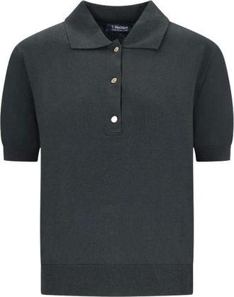 Max Mara Polo Pomposa - Femme - Tops - Vert - Taille: 36 FR