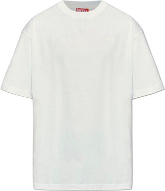 Diesel Homme, Tops, Blanc, Taille: S T-Boggy-T4 T-shirt