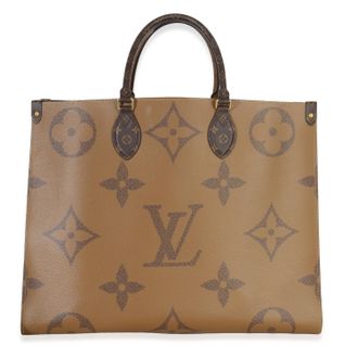 Louis Vuitton Brown Reverse Monogram Canvas Onthego GM