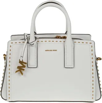 Michael Kors Femme, Sacs, Blanc, Taille: ONE Size Laila Small Satchel