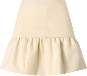 Pinko minijupe à volants - Blanc