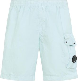 C.P. Company C.p. Company, Homme, Maillots de bain, Bleu, Taille: M Lens Pocket Swim Shorts