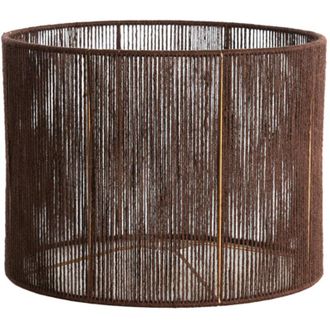 Light & Living Lampenschirm - Tossa - braun - textil - ø 40cm - - Light&living