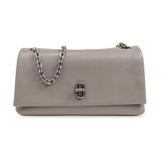 Marc Jacobs Femme, Accessoires, Gris, Taille: ONE Size Portefeuille Épaule en Cuir