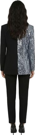 Dolce & Gabbana Womens Blue Cotton Blazer Clothing