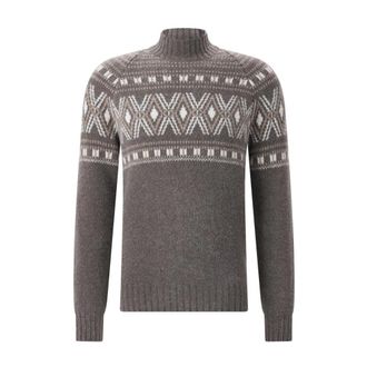 Gran Sasso Rollkragenpullover - - Knitwear - Herren - Braun - M