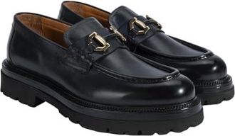 Desa Mocassins Man &agrave; Enfiler - Doublure et Semelle int&eacute;rieure en Cuir, Talon Plat, Respirants | Bleu fonc&eacute; - 43