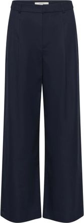Gestuz Femme, Pantalons, Bleu, Taille: 36 FR Wide Pantalons