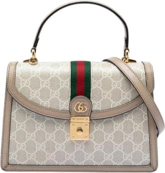 Gucci Sac bandouli&egrave;re Pre-owned - Femme - Pre-owned - Beige - Taille: ONE Size