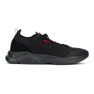 HUGO BOSS Sneaker Leon Low-Top - - Shoes - Herren - Schwarzk - 43 EU
