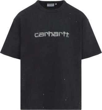 Carhartt Work in Progress Homme, Tops, Noir, Taille: L S/S Painter T-Shirt