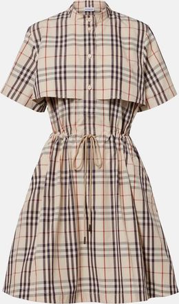 Burberry Robe Burberry Check en coton