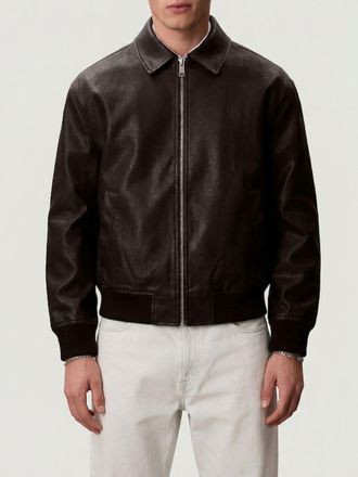 Calvin Klein Jeans Bomberjacke aus Kunstleder