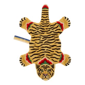 Doing Goods Tapis tigre Babul Bombay en laine Doing Goods