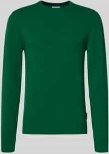 Casual Friday Oversized Strickpullover mit gerippten Abschl&uuml;ssen