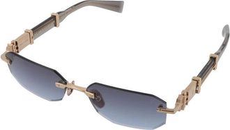 Balmain Lunettes Arcade - unisex - Accessoires - Jaune - Taille: 55 MM
