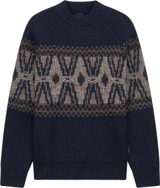 Bugatti Rolli Sweater - Homme - Pulls - Bleu - Taille: M