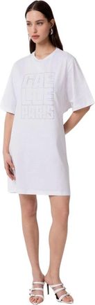 Ga&euml;lle Paris Femme, Robes, Blanc, Taille: 38 FR Short Dress