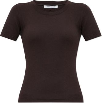 Sams&oslash;e & Sams&oslash;e Femme, Tops, Brun, Taille: 42 FR Saalexis Top