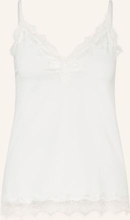 Rosemunde Top Bridget Mit Spitze weiss