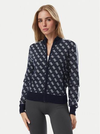 Guess Strickjacke V6BR03 Z1482 Dunkelblau Regular Fit