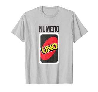 Uno Uno T-Shirt, offizielles Lizenzprodukt, Numero Uno, mehrere Farben T-Shirt