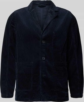 Lindbergh Regular Fit Sakko aus Cord mit Reverskragen
