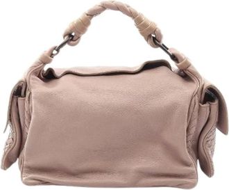 Bottega Veneta Pre-owned Sac bandouli&egrave;re Cocker Intrecciato - Femme - Pre-owned - Beige - Taille: ONE Size