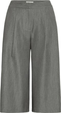 Ichi Ichi, Femme, Pantalons, Gris, Taille: 38 FR Wide Pantalons