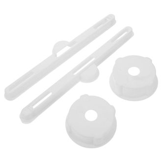 Cabilock 2 St&uuml;ck Klappbare Becherhalter aus Kunststoff f&uuml;r Laptop Tisch und Bettschreibtisch Hitzebest&auml;ndig Auslaufsicher mit Kartenfach Zubeh&ouml;r f&uuml;r Klappbare 