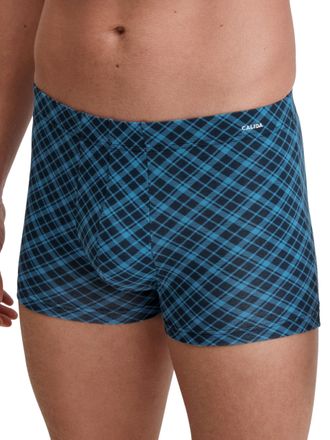 CALIDA Cotton Code Design Boxer Brief Herren, weicher Elastikbund, Single Jersey, ohne Eingriff