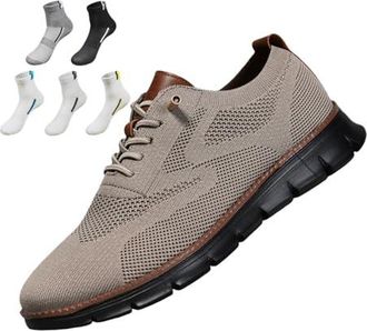 Generic Baskets Oxford en maille pour homme - L&eacute;g&egrave;res et d&eacute;contract&eacute;es - Pour la marche, le tennis, la conduite - Pour le travail, les voyages et les trajets 