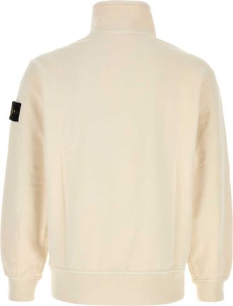 Stone Island Polo Sweatshirt - Beige