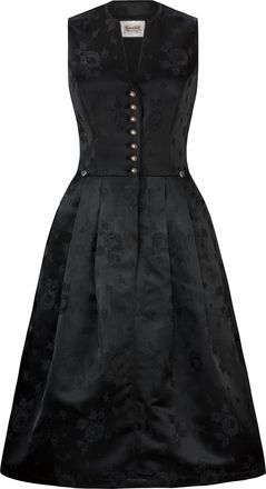 Stockerpoint Damen Daphne Midi Midi Dirndl, schwarz, 34