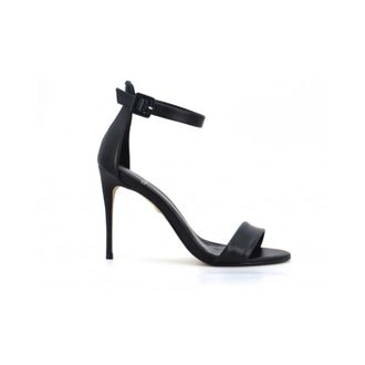 Carrano Carrano, Femme, Chaussures, Noir, Taille: 36 EU Sandales en cuir - Bride cheville taupe