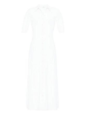 Adam Lippes Fenwick Midikleid - Weiß