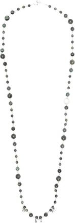 Isabel Marant collier à détails de perles - Argent