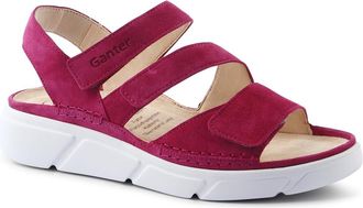 Ganter Damen Halina-H Sandale, Rosa, 41 EU Weit